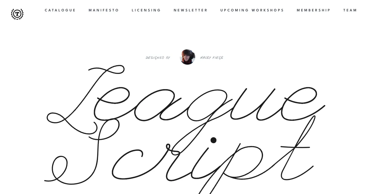 League Script Font Speakup Script Font By Lettercorner Studio